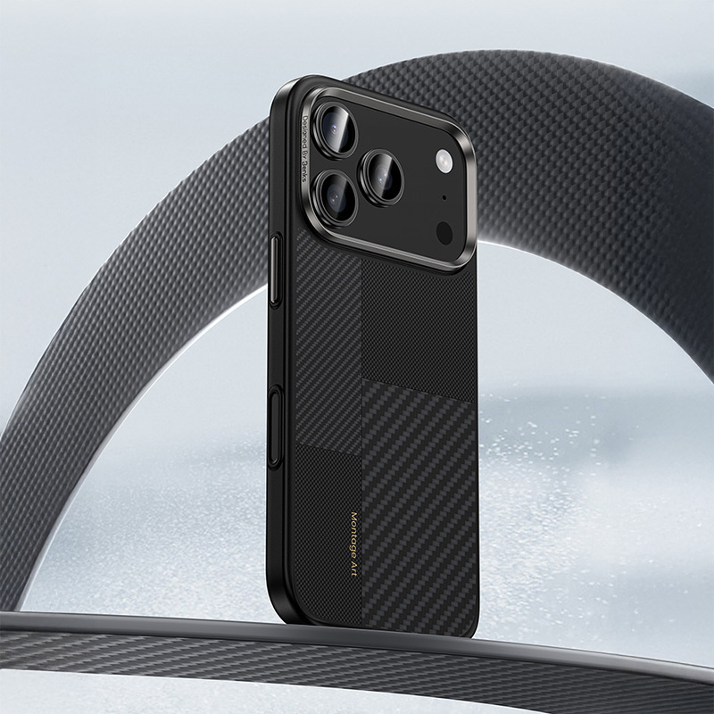 Benks Etui Montage Magnetic Carbon Kevlar Armor Pro Metal Frame 600D ...